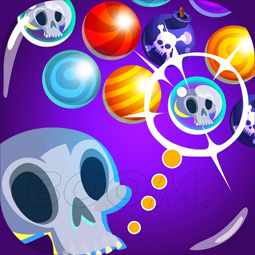 Halloween Bubble Shooter - Spil nu hos BOOM!!