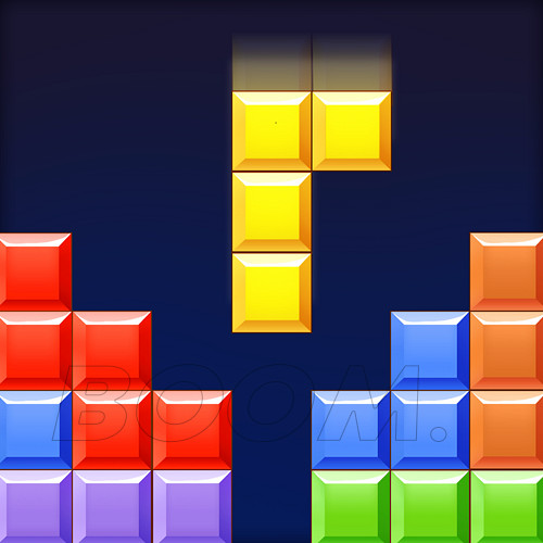 Super Tetris Puzzle - Spil nu hos BOOM!! (2025 Version)