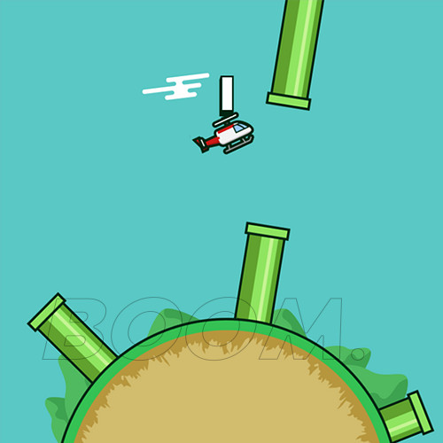 Flappy Copter - Spil nu hos BOOM!! (2025 Version)