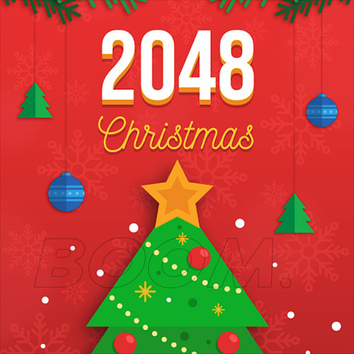 2048 Christmas - Spil nu hos BOOM!! (2026 Version)