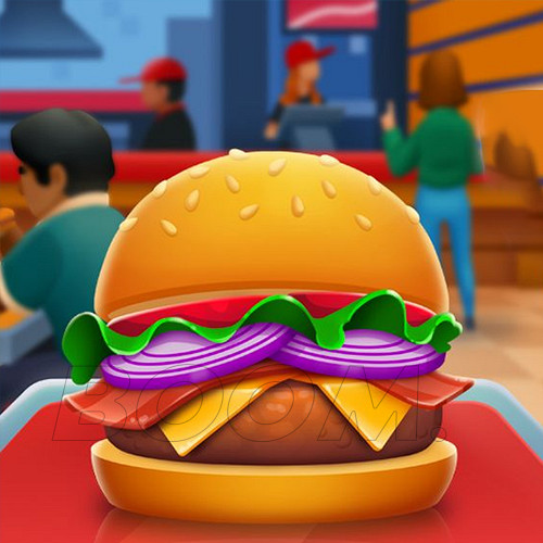 Idle Burger Tycoon - Spil nu hos BOOM!! (2025 Version)